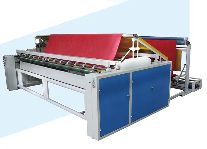 Automatic side code cloth machine